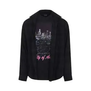 Balenciaga Poplin And Jersey Layered Shirt
