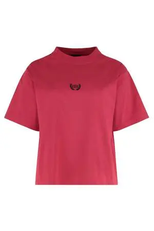 Balenciaga Laurel Classic Medium Fit T-shirt - Red