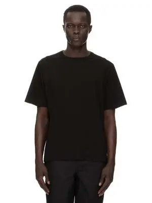 Rick Owens Round Neck T-shirt With Short Sleeves Size - Nero