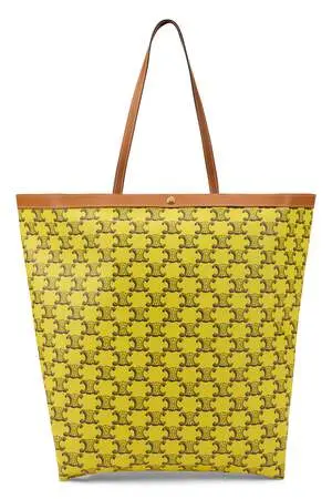 Celine Medium Capacity Geometric Tote Bag
