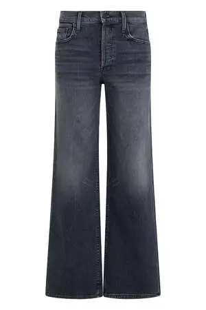MOTHER Loose Fit Wide Leg Jeans - Grey