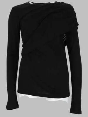 MARANT ETOILE Draped Long-sleeve Top