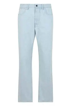 Stone Island Straight Leg Denim Pants - Light Blue