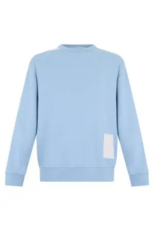 Stone Island Crew Neck Sweatshirt - Light Blue