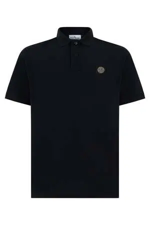 Stone Island Short Sleeve Cotton Polo S152200008s0017 - Blue