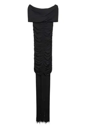 Khaite Fringe Evening Dresses