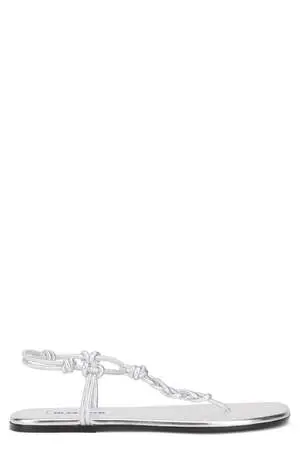 JIL SANDER Minimalist Sandals For Elegant Design - Silver