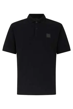 Stone Island Stone Island Short Sleeve Polo In Cotton - SS26 Black