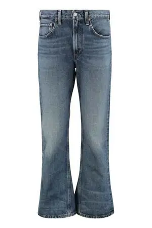 AGOLDE Mid Rise Kick Boot Ankle