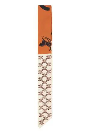 Celine Silk Twill Lavallière Tie