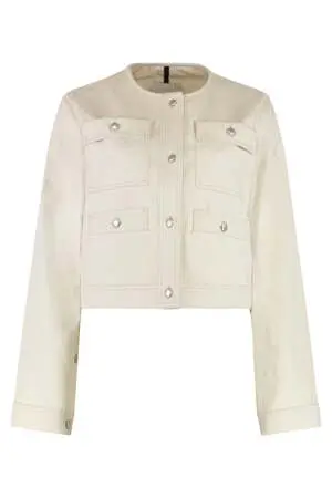Moncler Chatel Cotton & Linen Jacket