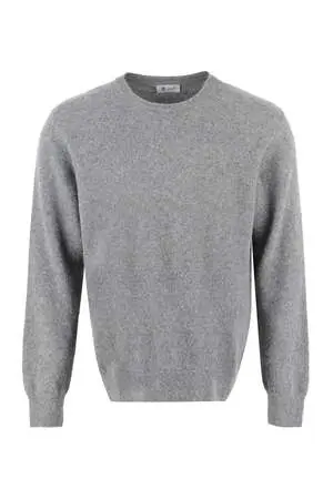 THE ALPHABET The Wool And Cashmere Pullover - Grey
