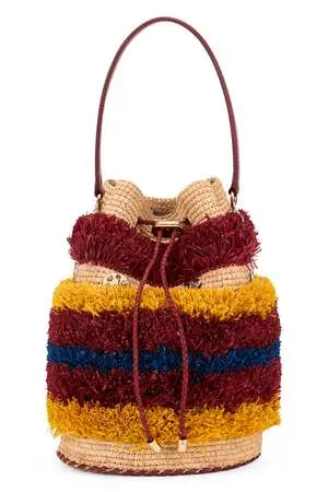 Rabanne Vibrant Bucket Handbag 13cm X 25cm
