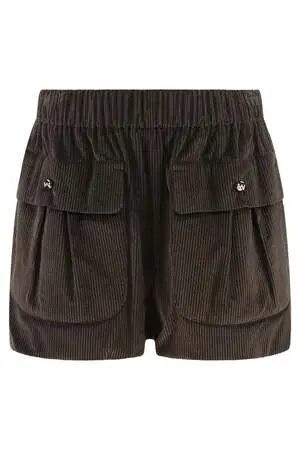 THE MANNEI Cotton Shorts - Brown