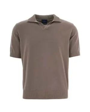 Paul & Shark Classic T-shirt For Perfect Casual Wear - Marrone