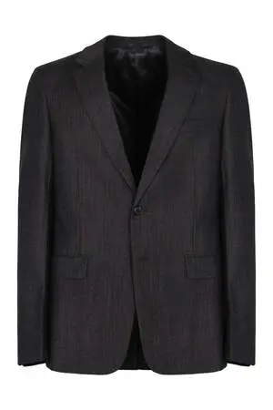 Prada Single-breasted Wool And Cashmere Suit - Grey