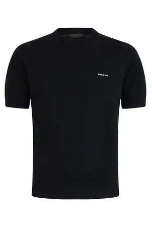 Prada Cotton Crewneck T-shirt