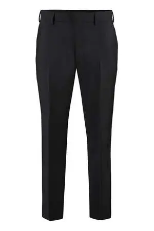 Prada Mohair-wool Tailored Trousers