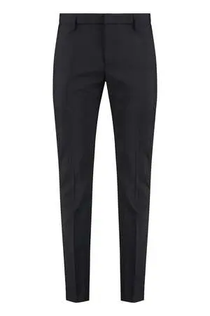 DONDUP Spiritissimo Virgin Wool Trousers - Grey