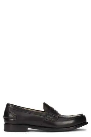 Prada Elegant Leather Moccasin