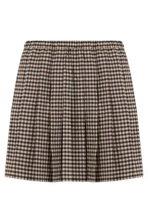 Moncler Quilted Shell Mini Skirt