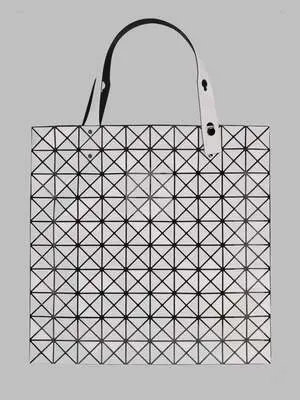 Issey Miyake Mini Tote Handbag With Unique Print Design