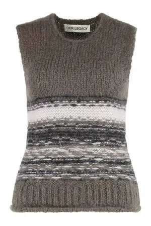 Our Legacy Knit Gilet Vest For - Multicolor