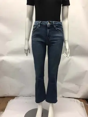 FRAME FRAME Bootcut Jeans With Frayed Hem Denim