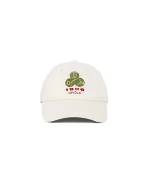 Drole De Monsieur Drôle 1990" Embroidered Baseball Cap - Bianco