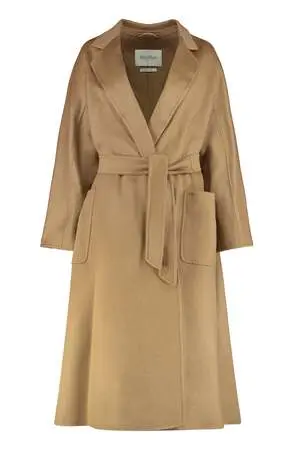 Max Mara Ludmilla Belted Cashmere Coat - Camel