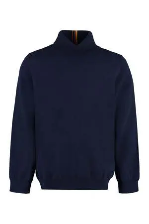 Paul Smith Artist Stripe Roll Neck Jumper