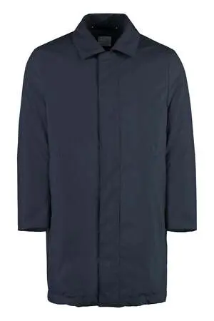 Paul Smith Technical Fabric Parka - Blue