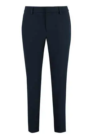 PT TORINO Tailored Trousers In Technical Fabric - Blue