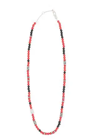 Celine San Onofre Brass Necklace With Pearls
