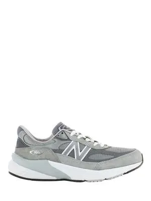 NEW BALANCE Suede Lace-up Sneakers - Grey