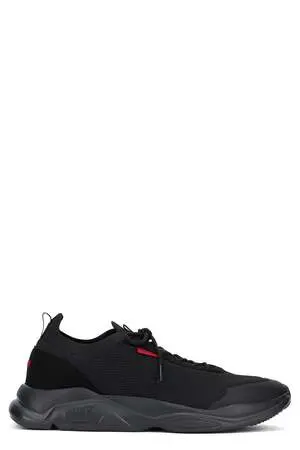 BOSS Low-top Sporty Sneakers - Black