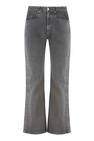 EZR Five-pocket Jeans With Localized Ripping