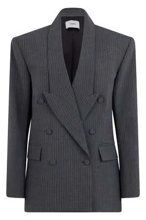 Coperni Double-breasted Pinstripe Blazer