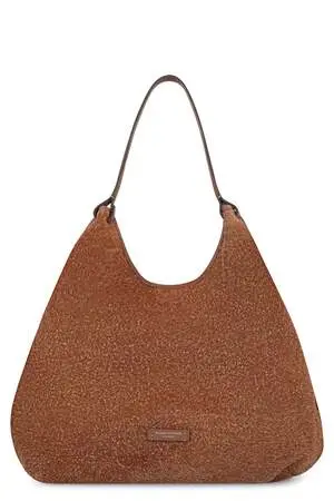 GIANNI CHIARINI Dua Suede Handbag