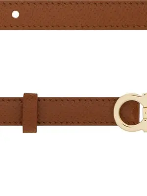 FERRAGAMO Gancini Leather Belt