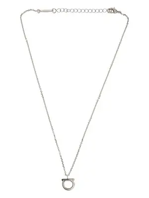 FERRAGAMO Gancini Crystal Necklace