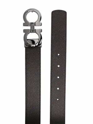 FERRAGAMO Gancini Leather Belt
