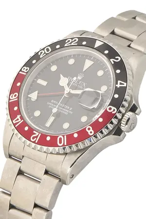 Rolex Stainless Steel Gmt-master Ii Watch