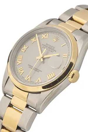 Rolex Two-tone Roman Dial Datejust 16203