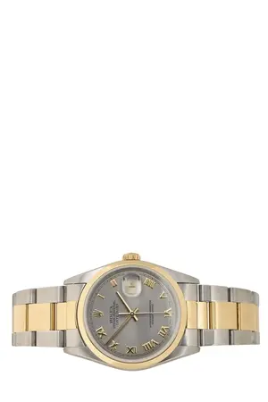 Rolex Two-tone Roman Dial Datejust 16203