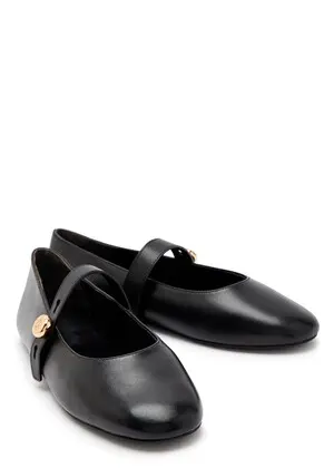 Tory Burch Romy Leather Mary Jane Flats