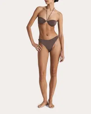 SEAQUELLE SWIM Billow Underwire Balconette Bikini Top
