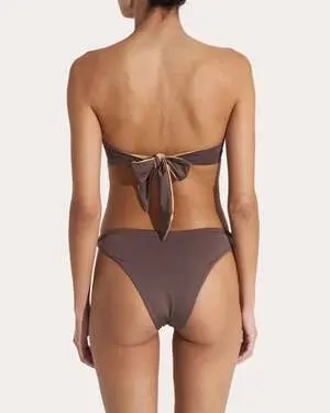 SEAQUELLE SWIM Billow Underwire Balconette Bikini Top