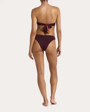 SEAQUELLE SWIM Billow Underwire Balconette Bikini Top