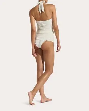 SEAQUELLE SWIM Haven Ruched Underwire Tankini Top